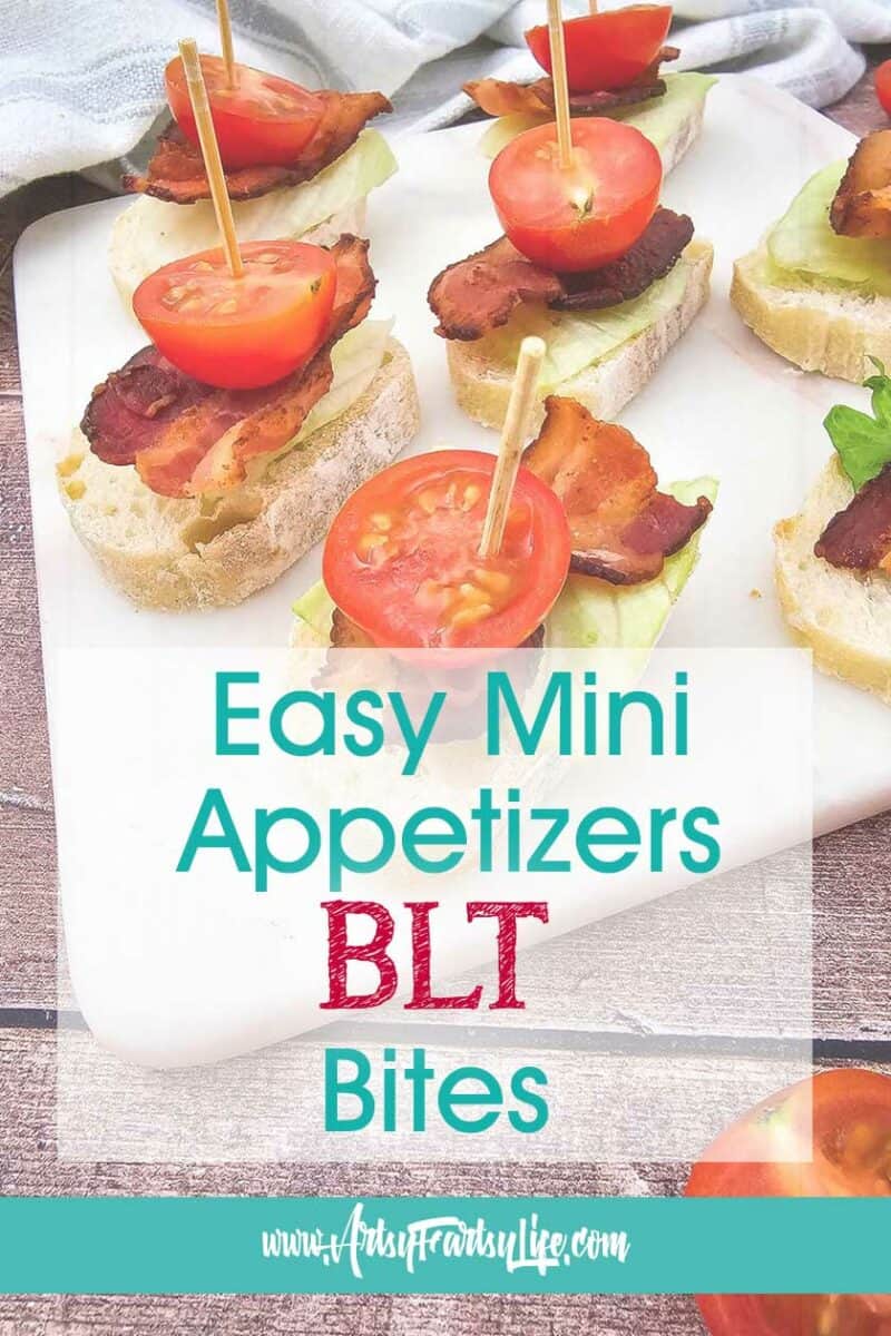 Tiny Little BLT Appetizers - Great For Parties! · Artsy Fartsy Life