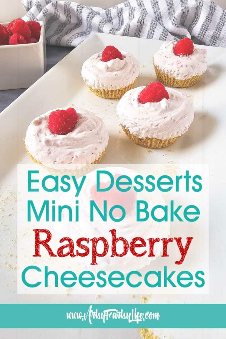 Mini No Bake Raspberry Cheesecakes – Party Perfect Treat! · Artsy ...