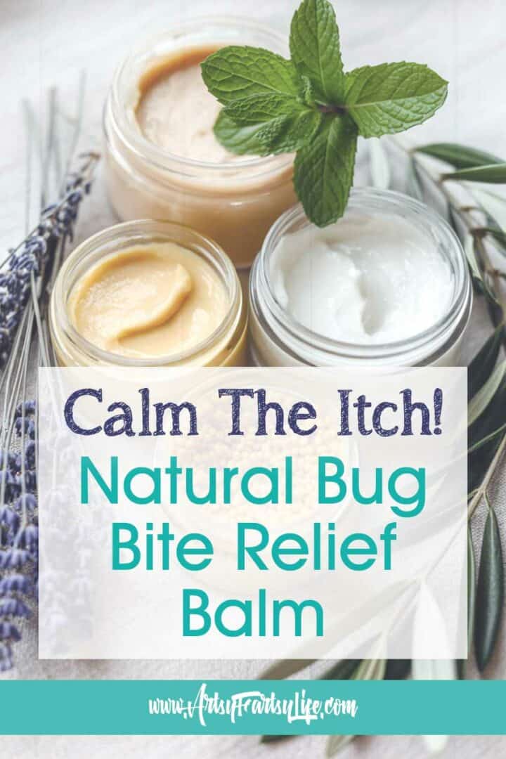 Natural Bug Bite Relief Balm: Calm the Itch, Naturally! · Artsy Fartsy Life