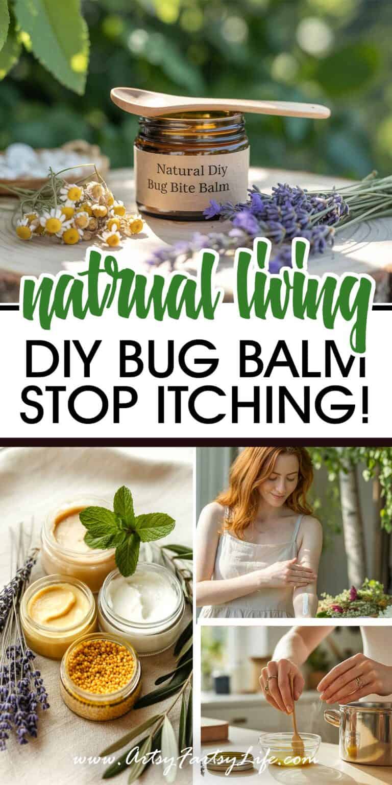 Natural Bug Bite Relief Balm: Calm the Itch, Naturally! · Artsy Fartsy Life