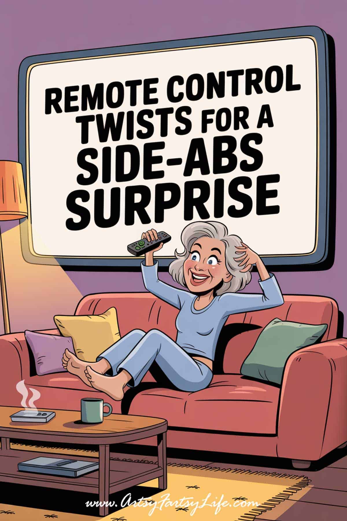 10 Easy Exercises to Do While Watching TV · Artsy Fartsy Life