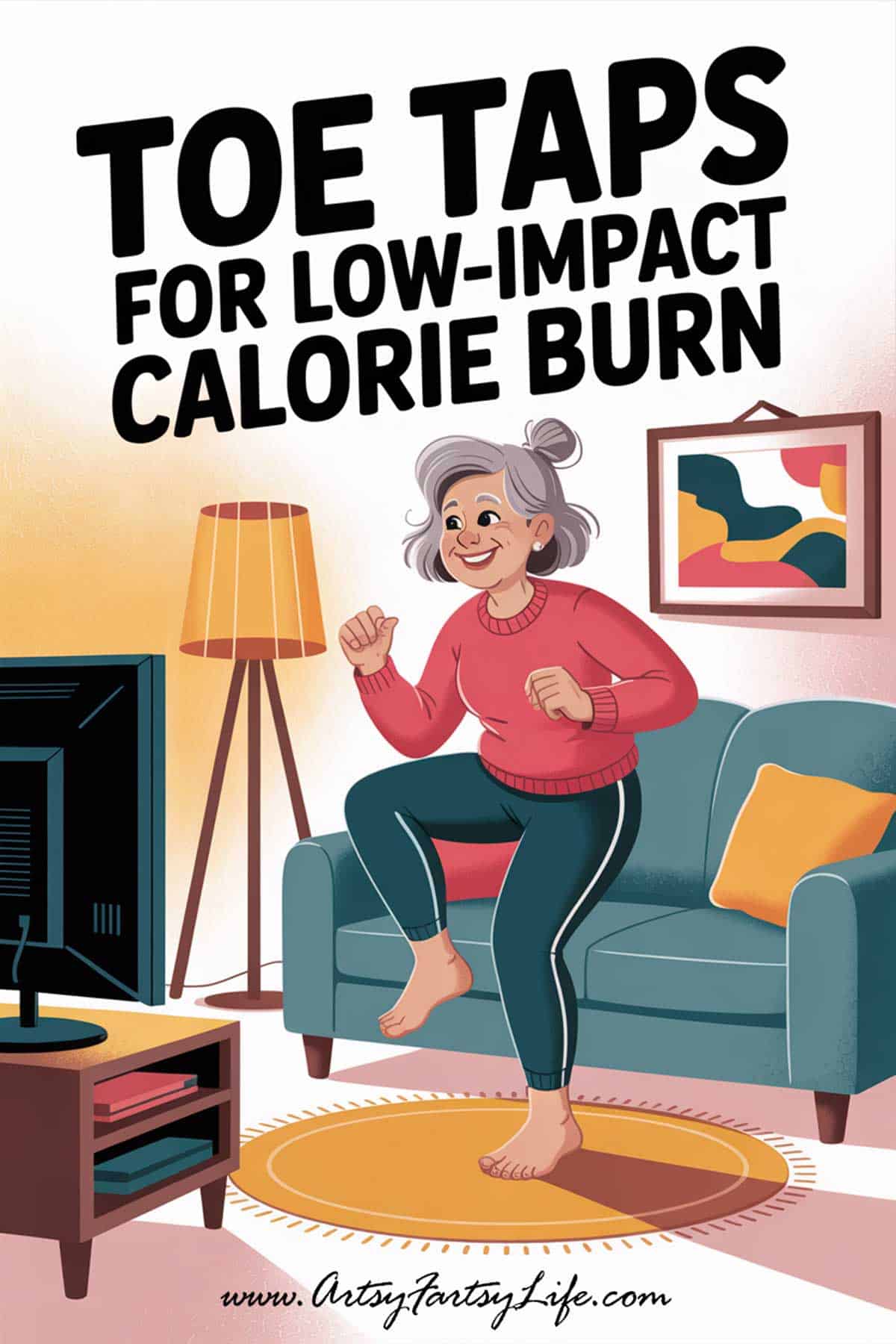 10 Easy Exercises to Do While Watching TV · Artsy Fartsy Life