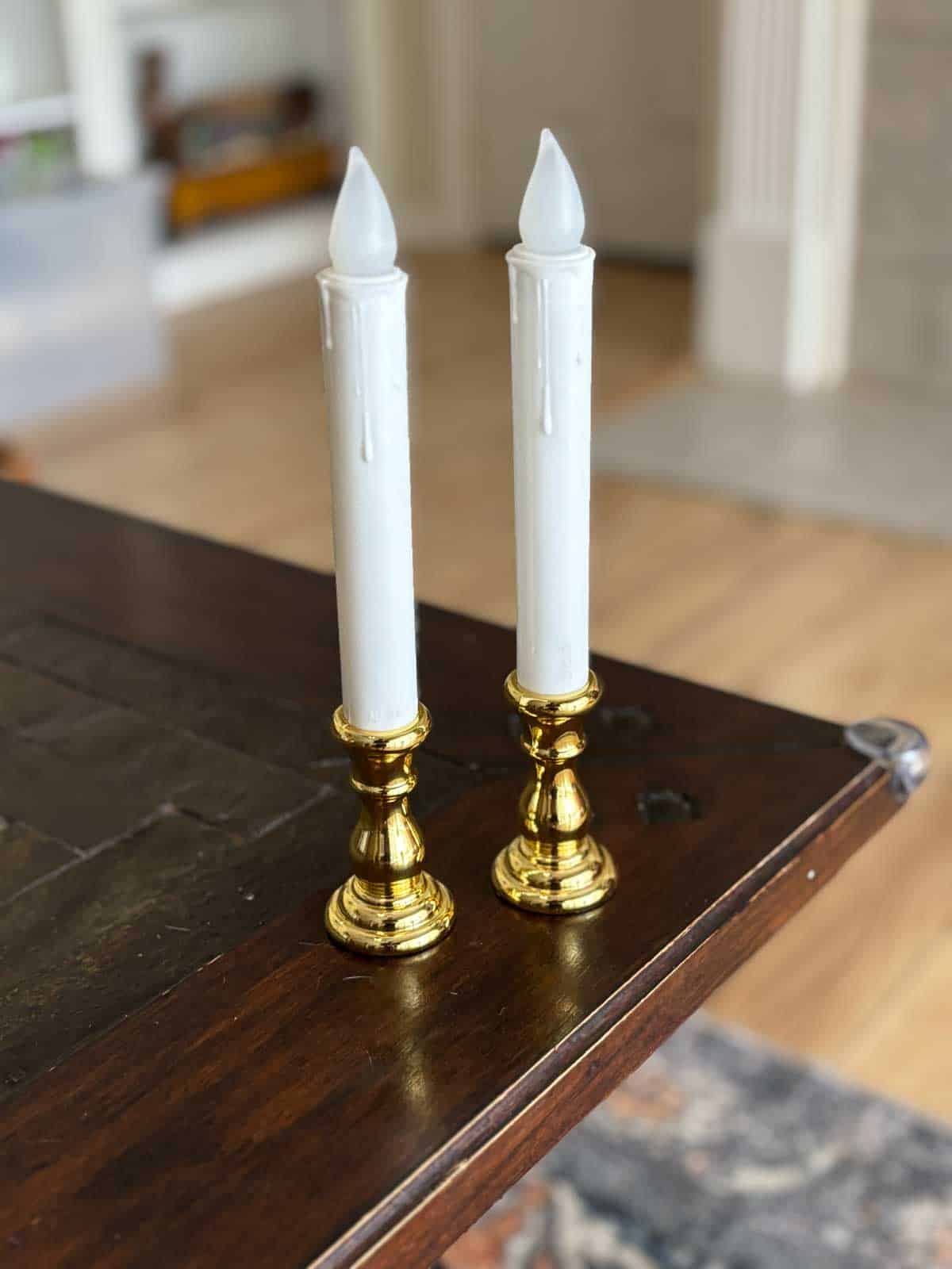 How to Transform Cheap Faux Candles into Spooky Season Showstoppers ...