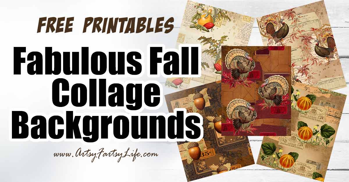 Thanksgiving Collage Printables You'll Love Using! · Artsy Fartsy Life