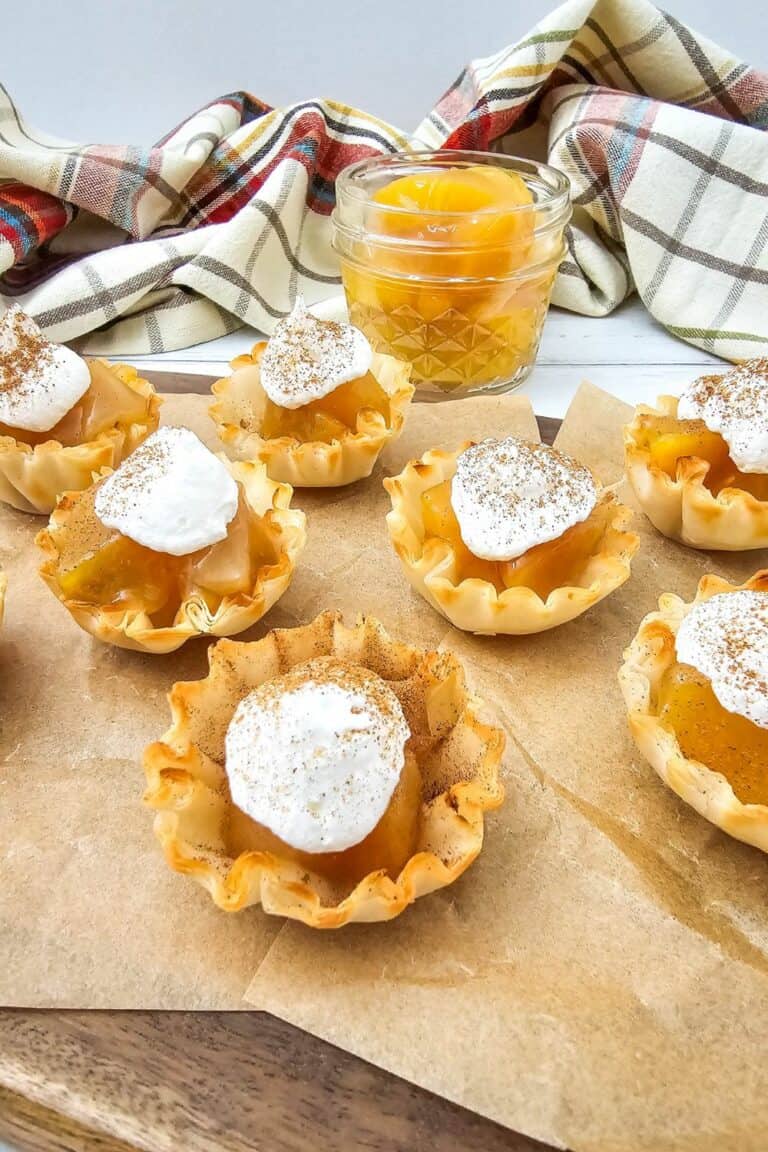 Sweet Summertime Peach Pie Poppers · Artsy Fartsy Life