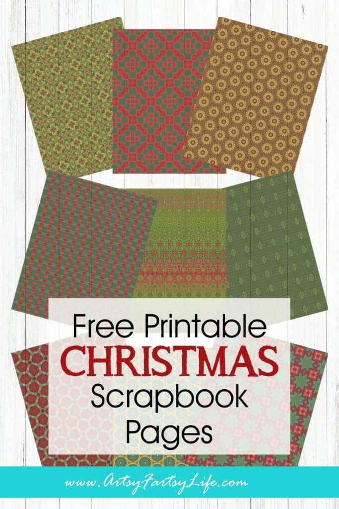 9 Free Christmas Pattern Papers to Make Your Holiday Crafts Pop ...
