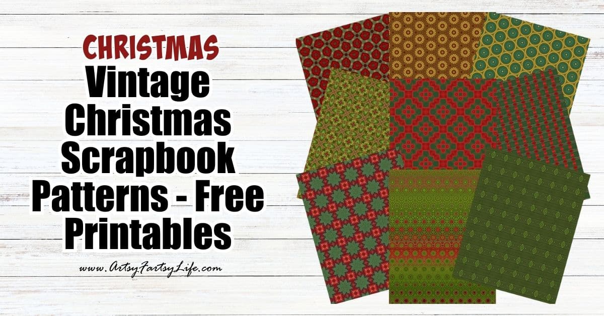 9 Free Christmas Pattern Papers to Make Your Holiday Crafts Pop ...