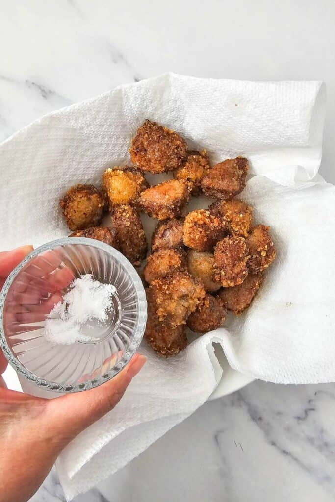 Steakhouse Snack Bites - Retro Fried Steak Nuggets · Artsy Fartsy Life