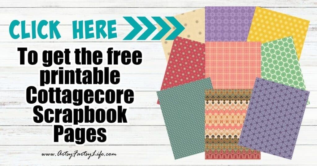 Vintage Cottagecore Paper Pack: Printable Backgrounds for Junk Journals ...