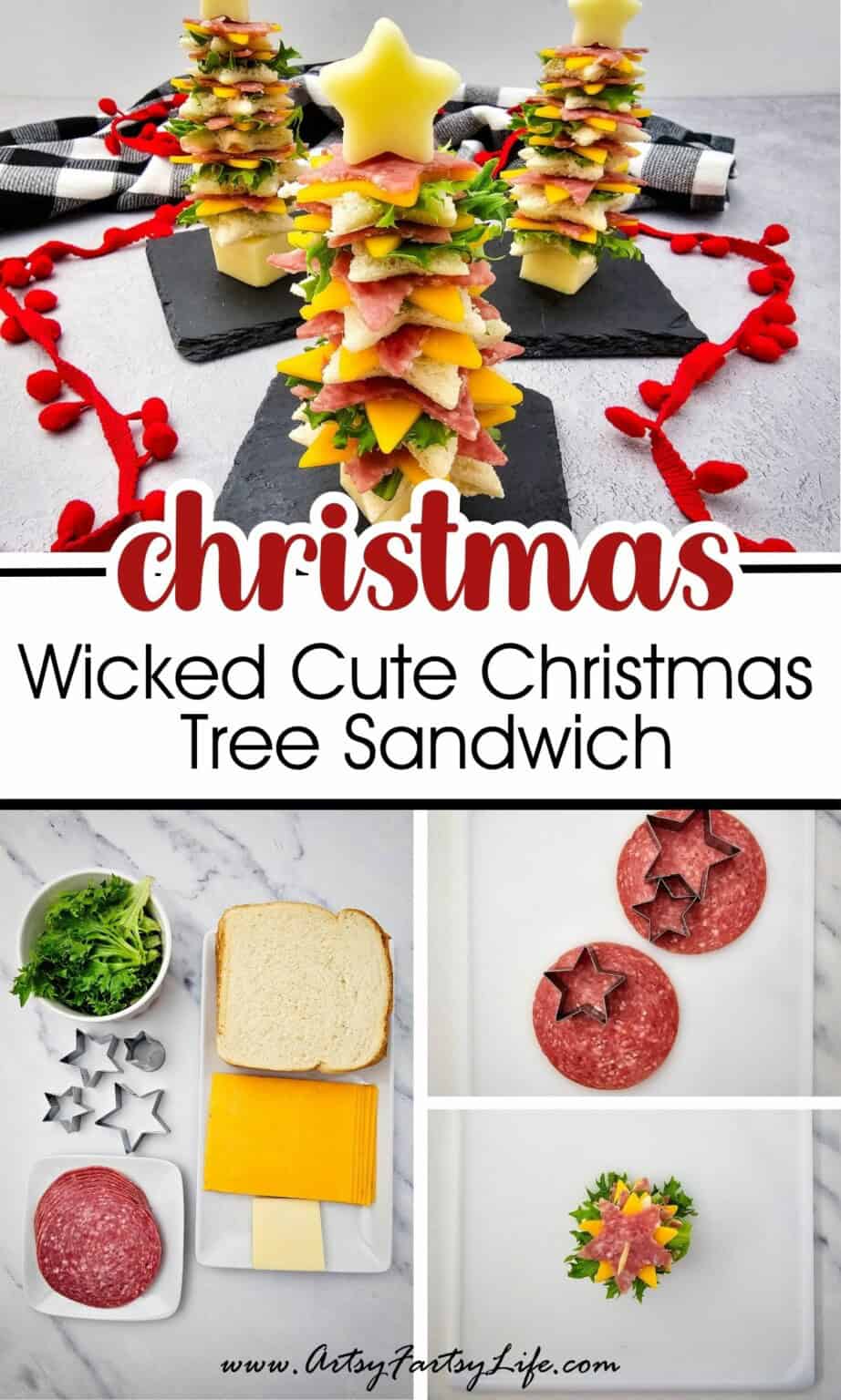 Christmas Tree Sandwiches – The Cutest Holiday Snack You’ll Ever Stack ...