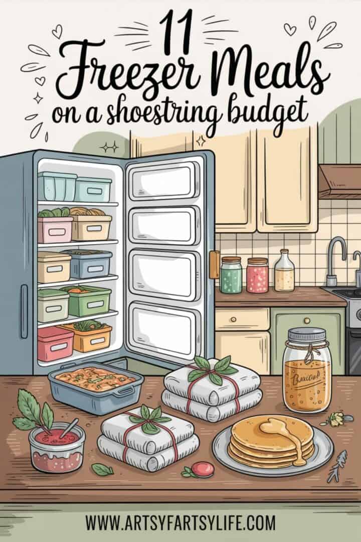 11 Freezer Meals on a Shoestring Budget · Artsy Fartsy Life