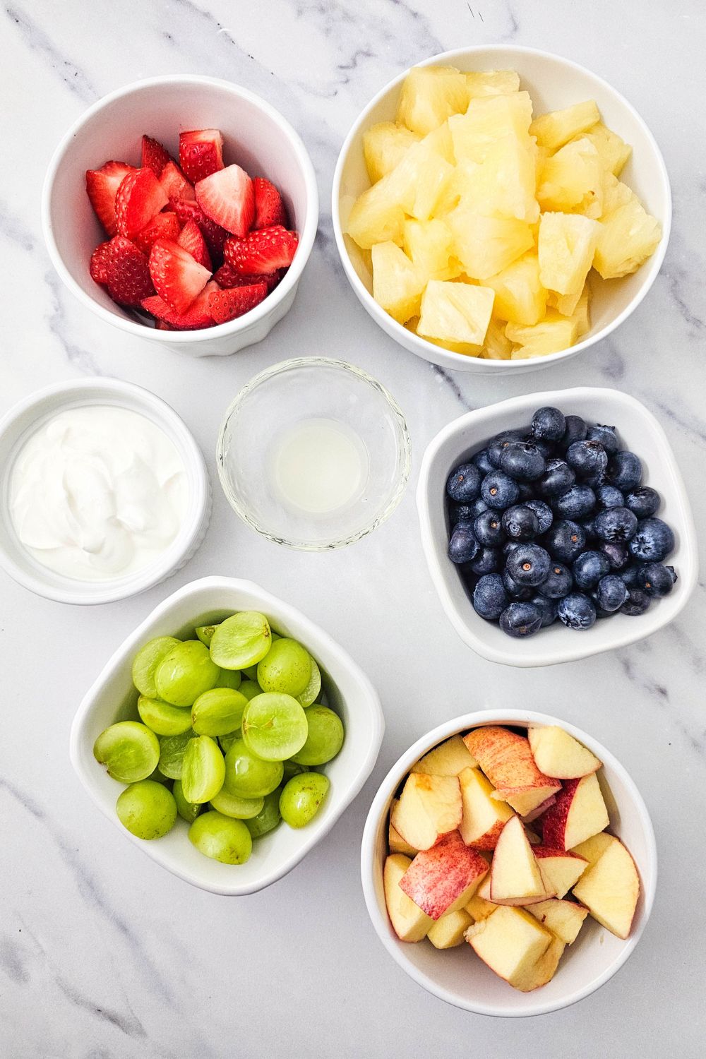Old-Fashioned Creamy Fruit Salad Made a Little Lighter · Artsy Fartsy Life
